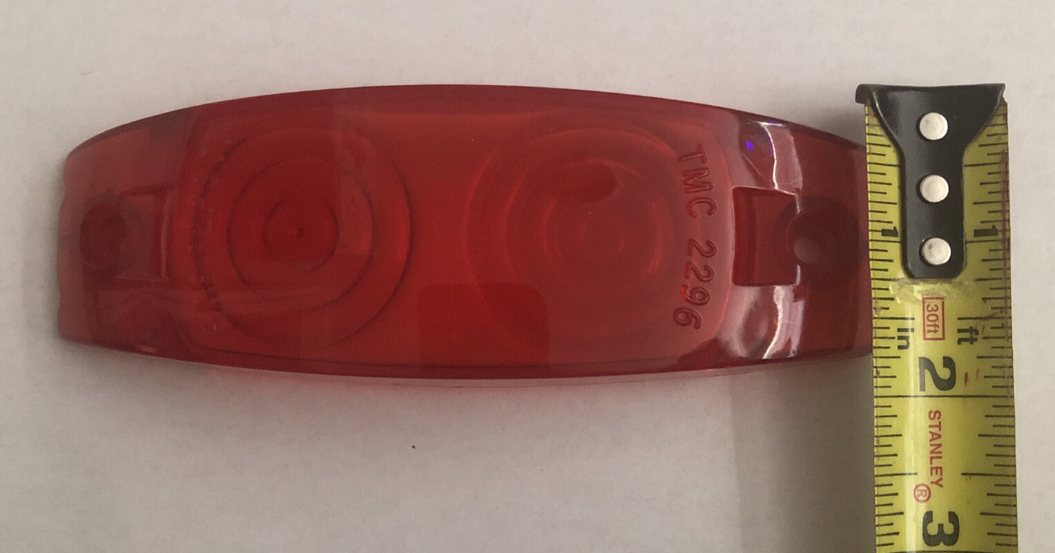 Replacement Light Lens RED SAE P2PC 77 TMC 2296 | eBay