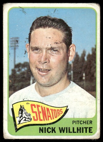 1965 Topps #284 Nick Willhite | eBay
