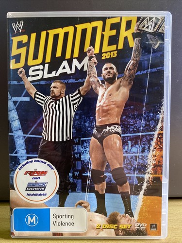 SUMMER SLAM 2013 - Rare DVD Aus Stock New Region 4 | eBay