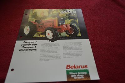 Belarus 420 400AN Tractor Dealer's Brochure DCPA2 | eBay