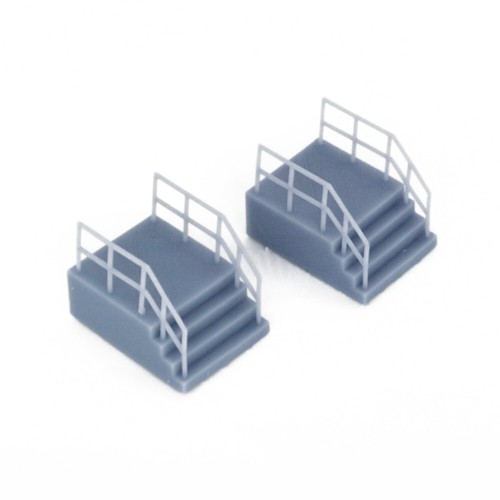 Outland Models Railroad Scenery Entrance Stairs Fencing(Short) x2 1:87 ...
