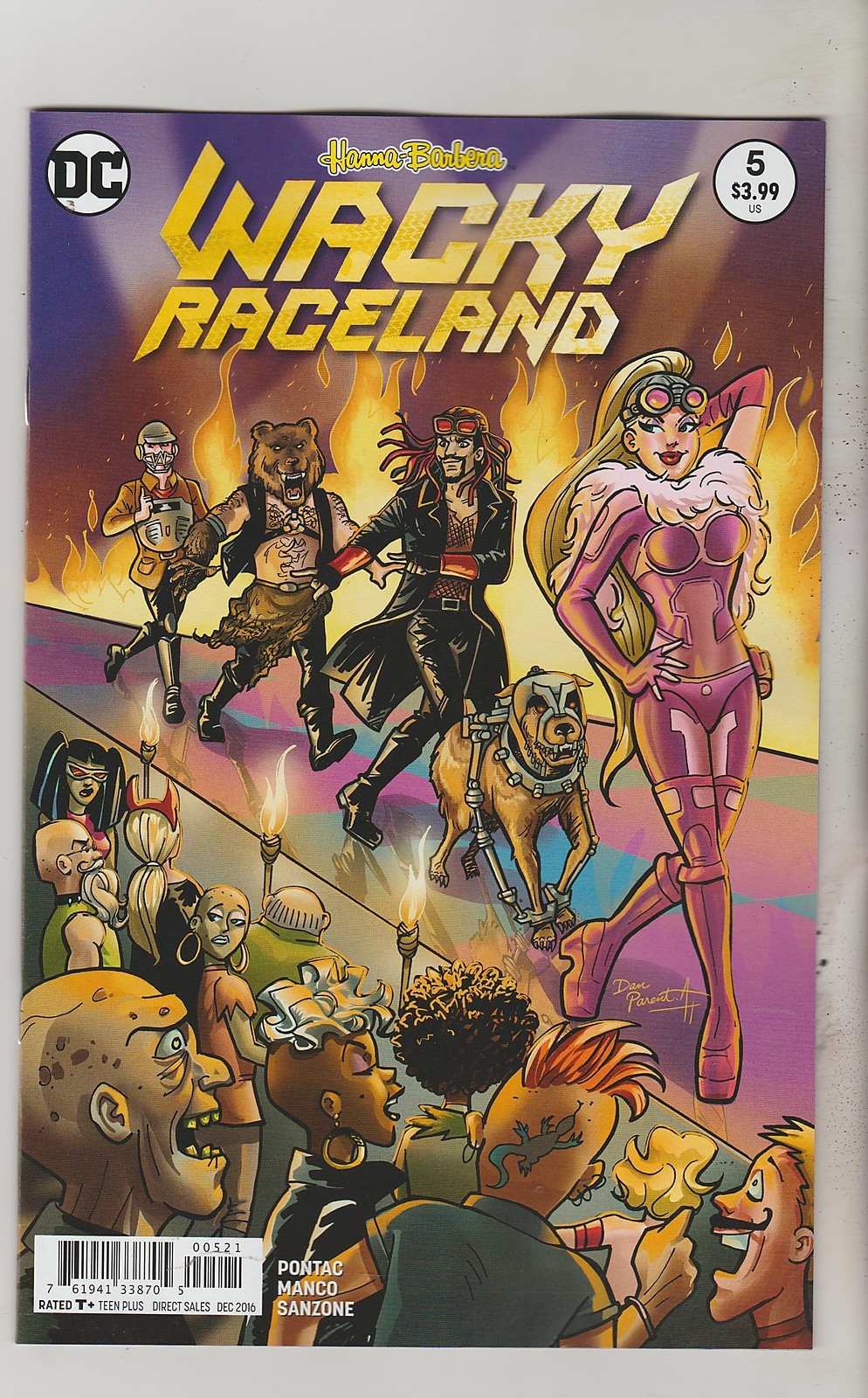 DC COMICS WACKY RACELAND #5 DECEMBER 2016 VARIANT 1ST PRINT NM | eBay UK