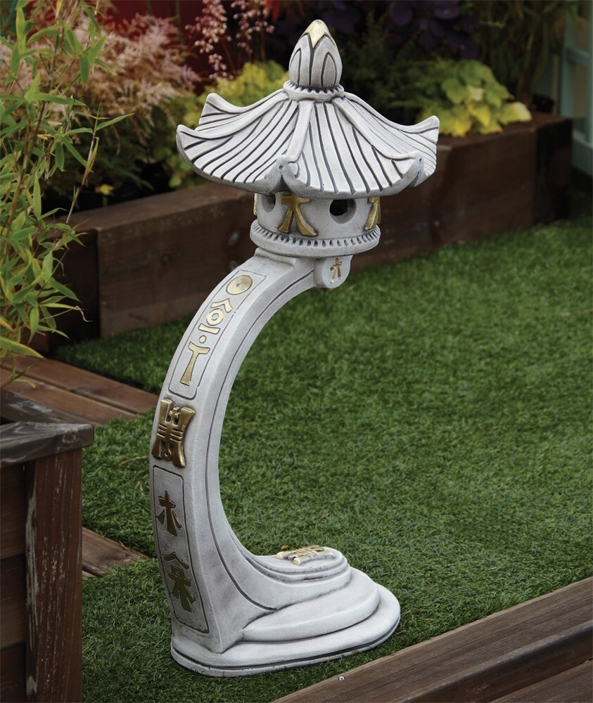 Japanese Stone Garden Pagoda Double Top Japanese Pagoda Stone Garden