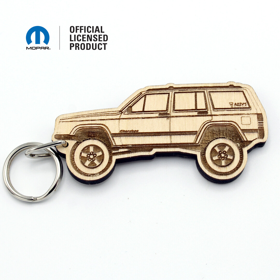 JEEP® Engraved 2 sided Wooden Keychains - Officially licensed & Made in ...