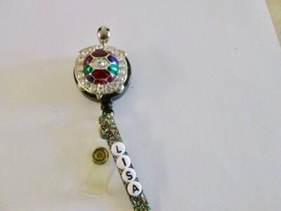 ID BADGE RETRACT REEL MAGNET OR CLIP,MEDICAL,PEDIATRIC,NURSE ...