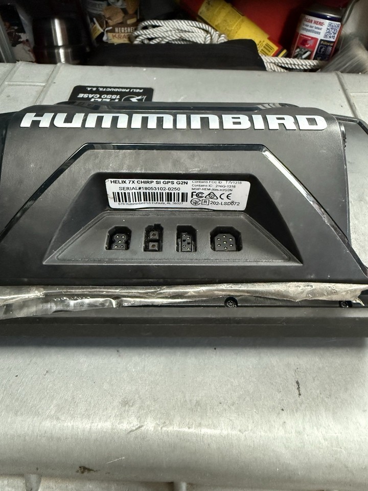 Hummingbird Helix 7X CHIRP SI GPS G2N fishfinder chart plotter boat ...