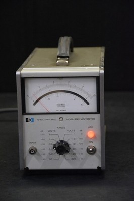 HP Agilent Keysight 3400A RMS Voltmeter | eBay