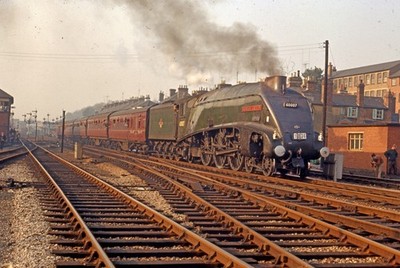 Original 35mm Railway Slide A4 60007 High Wycombe 23 10 1965 Man Vic ...