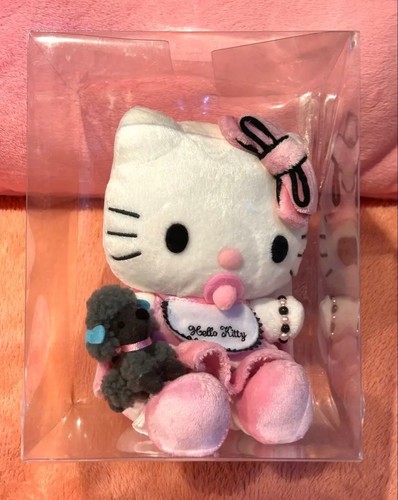 Sanrio Hello Kitty Baby Kitty Toy Poodle 2006 French Plush Doll Toy ...