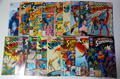 Lot of 17 DC Comics Superman Issues SEE PICTURES! Free USA Shipping ...