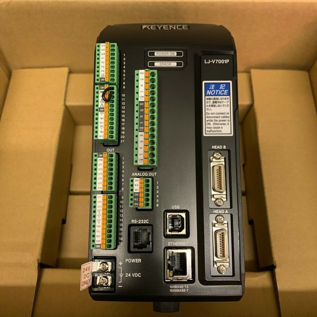 KEYENCE Lj-v7001p LJV7001P High-speed 2d Laser Profiler Controller for ...