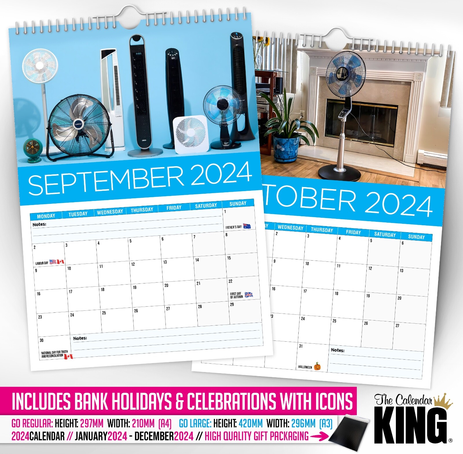 Only Fans - 2024 Wall Calendar - Funny - Quirky - Christmas - Birthday ...