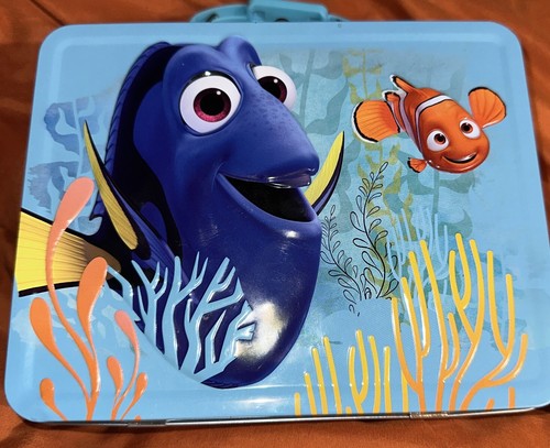 Finding Nemo Metal Blue Lunch Box Container 2016 | eBay