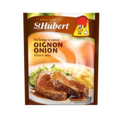 12 PACK St-Hubert Onion Gravy Mix 28g FRESH AND DELICIOUS! | eBay