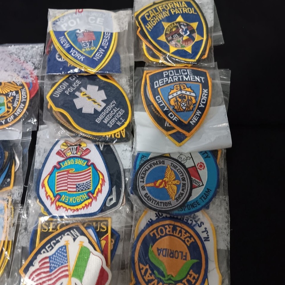 Lot of 5 Random Police, Fire, EMS & Military Patches – No Duplicates ...
