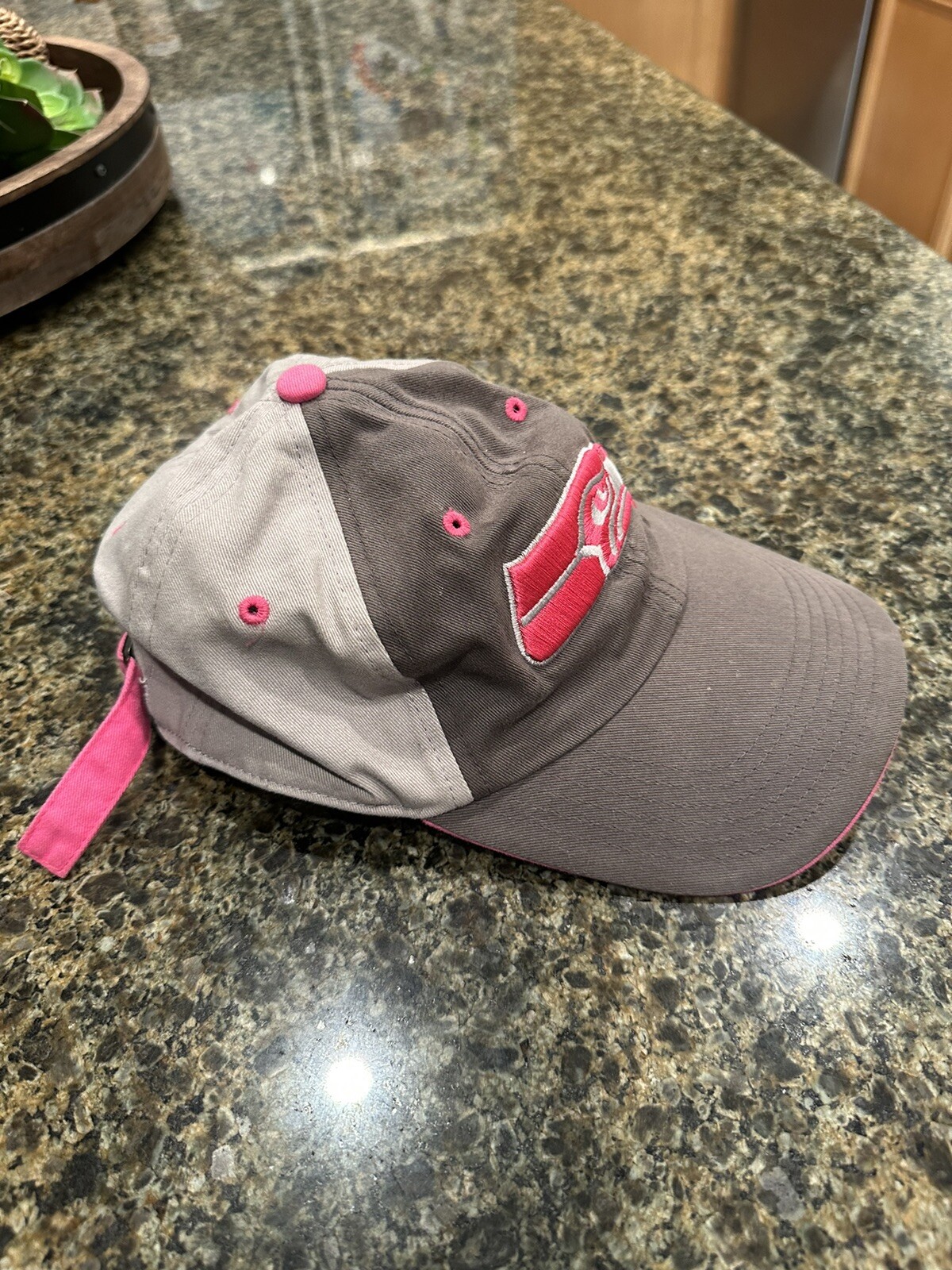 NFL Seattle Seahawks hat cap womens Adjustable gray and pink | eBay