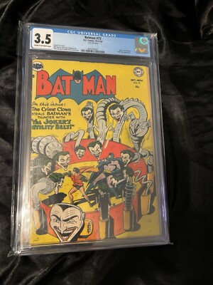 Batman #73 CGC 3.5 1952 Classic Joker Cover | eBay