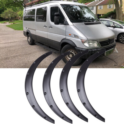 For Mercedes-Benz Sprinter Fender Flares Flexible Wider Body Kit Wheel ...