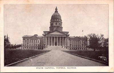 State Capitol Topeka Kansas Postcard | eBay