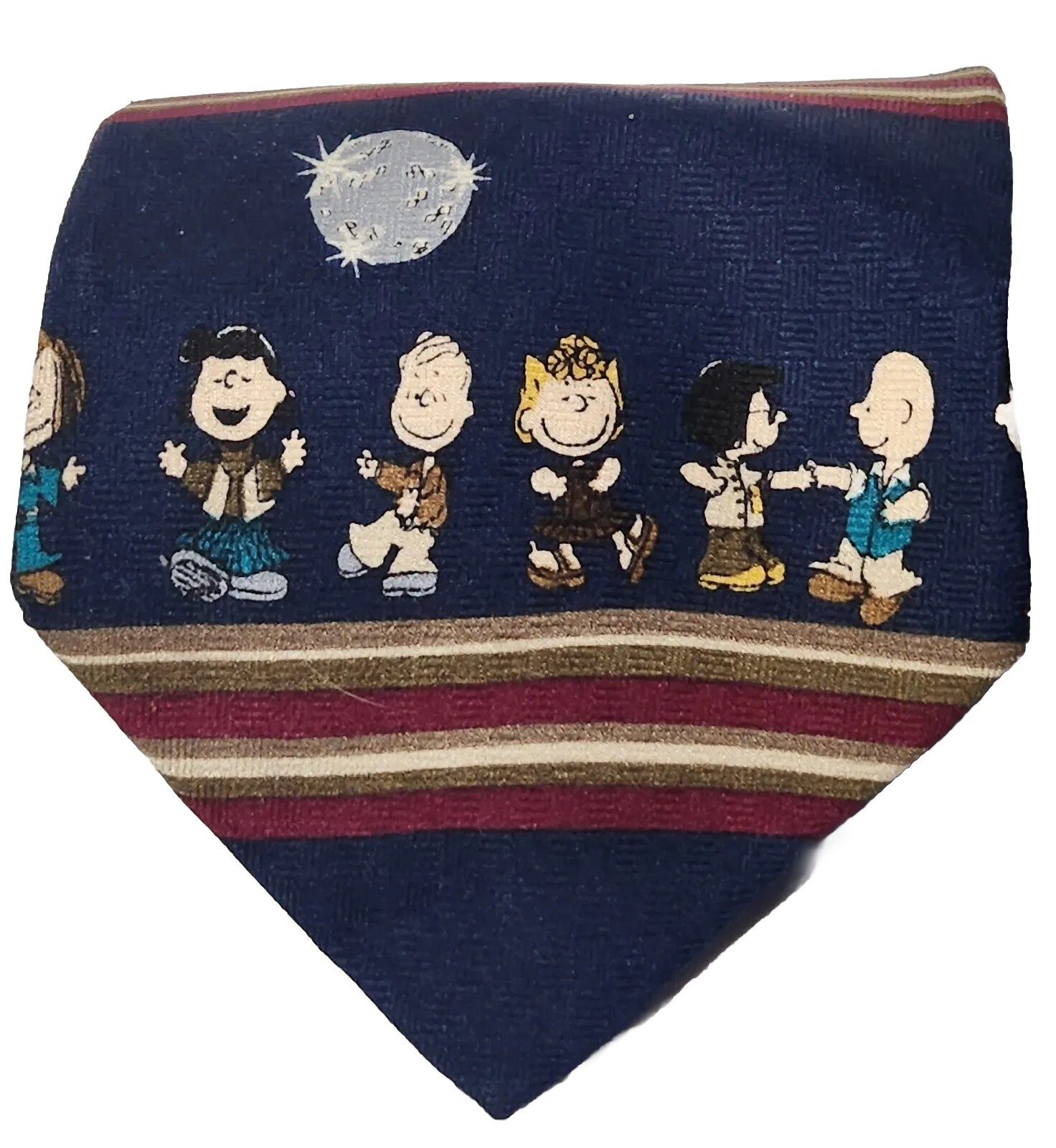Official Peanuts Necktie Snoopy Charlie Brown Lucy Un… - Gem