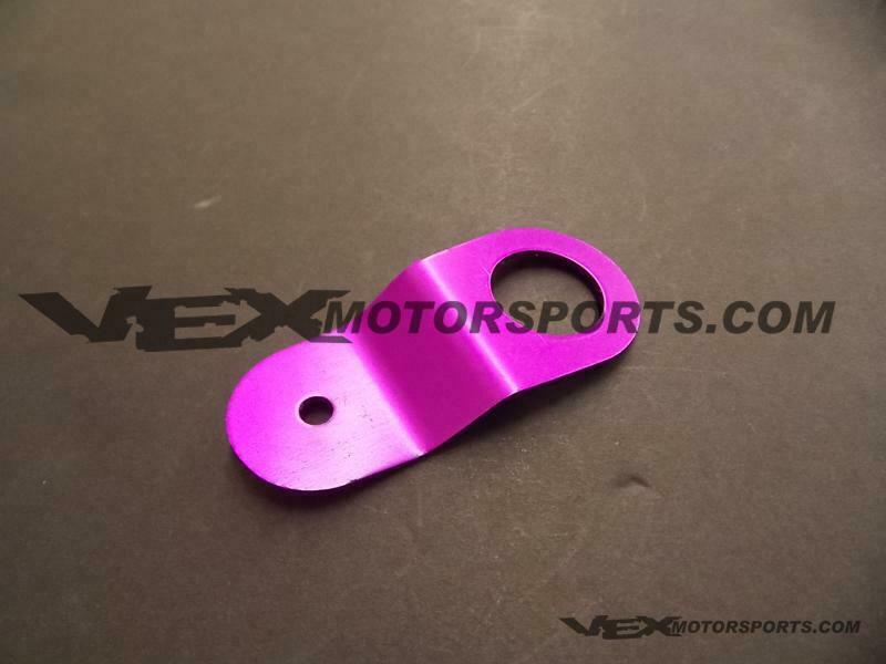 BLOX RADIATOR STAY BRACKET SINGLE PURPLE 96-00 CIVIC EK 94-01 INTEGRA ...