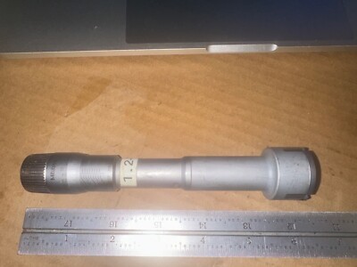 MITUTOYO HOLTEST TRI MICROMETER BORE GAGE 1.2" - 1.6" | eBay