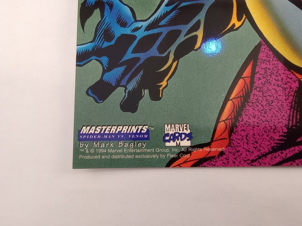 Marvel Wizard MasterPrints: Spider-man vs Venom 1994 By Mark Bagley (6. ...