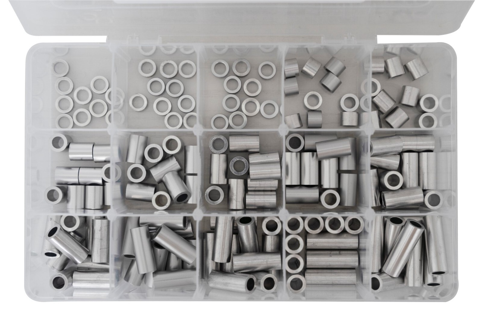 Aluminum Spacer Standoff Bushing Assortment Kit 1/2" OD x5/16" ID (150 ...