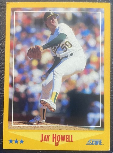 1988 Score #522 Jay Howell MLB Baseball Card | eBay