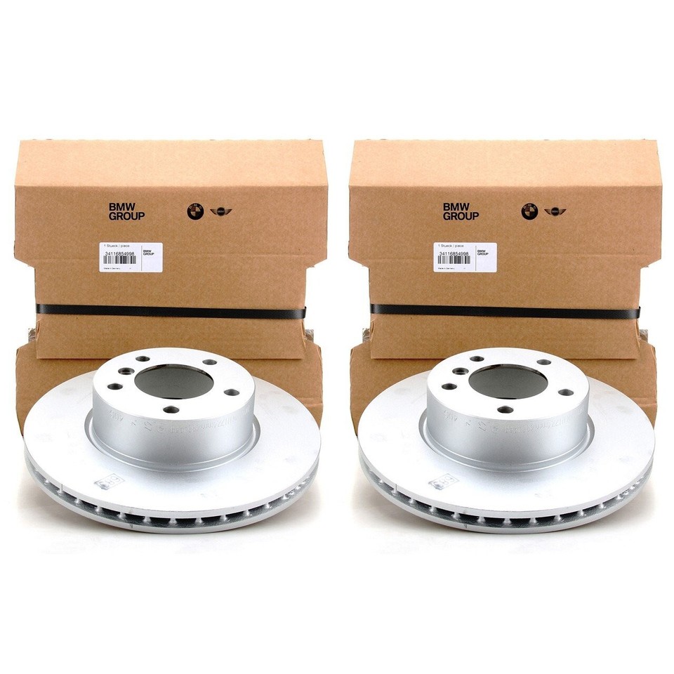 GENUINE BMW E90 E91 3 Series FRONT Brake Discs 34116855000. 330d, 330i ...