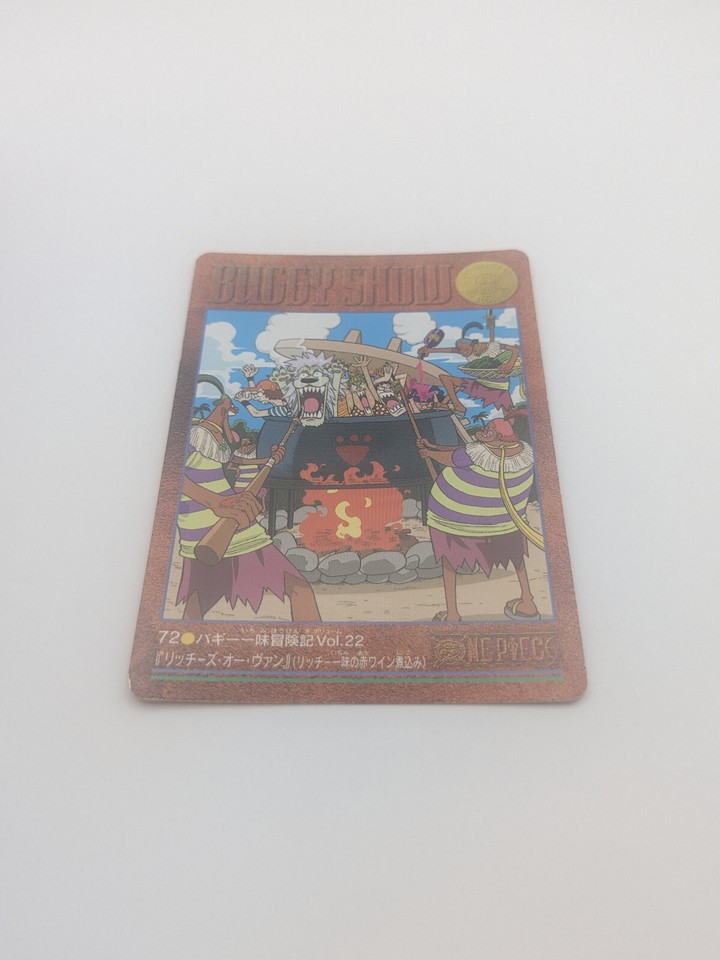 Richie vs Kumate Tribe One Piece 72 Visual Adventure Carddass ...