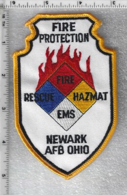 Newark Air Force Base Fire Protection (Ohio) Shoulder Patch | eBay