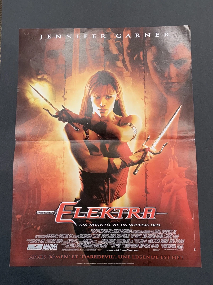 Jennifer Garner Elektra Poster