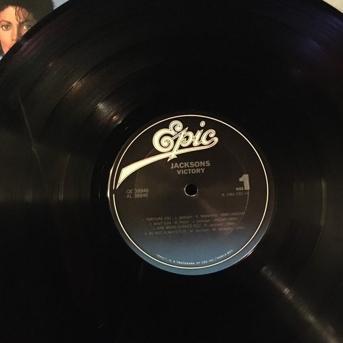 JACKSON 5 Victory Vinyl Record Album 1984 EPIC Records Ultrasonic | eBay