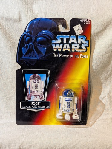 Star Wars R2-D2 Action Figure Red Card Power of the Force Hasbro 1995 ...