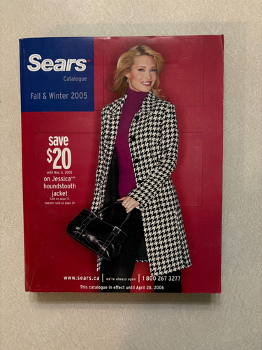 Vintage 2005 Sears Fall And Winter Catalog Fashion Electronics ...