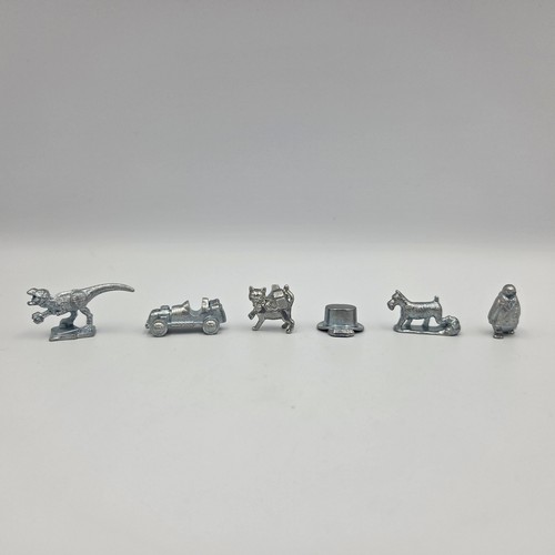 Monopoly Cheaters Edition Replacement Game Tokens Set Of 6 Cat Dog Car ...