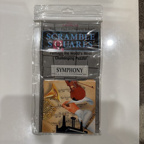 Scramble Squares SYMPHONY World's Most Challenging 9 Piece Tile Puzzle ...
