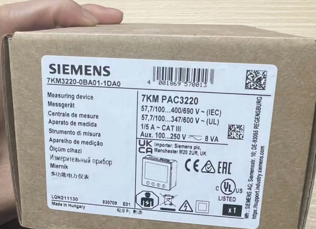 1PC New in Box Siemens Measuring Device 7KM3220-0BA01-1DA0 7KM PAC3220 ...
