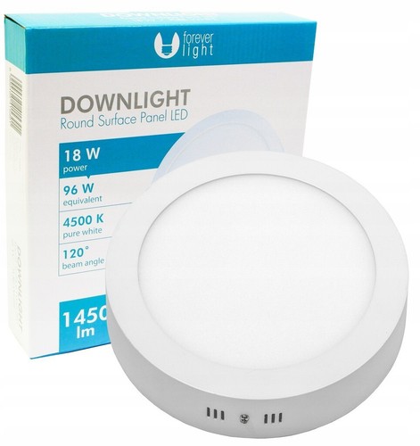 LED Panel Neutral White 4500K 18W~100W Round Decrative Light Surface ...