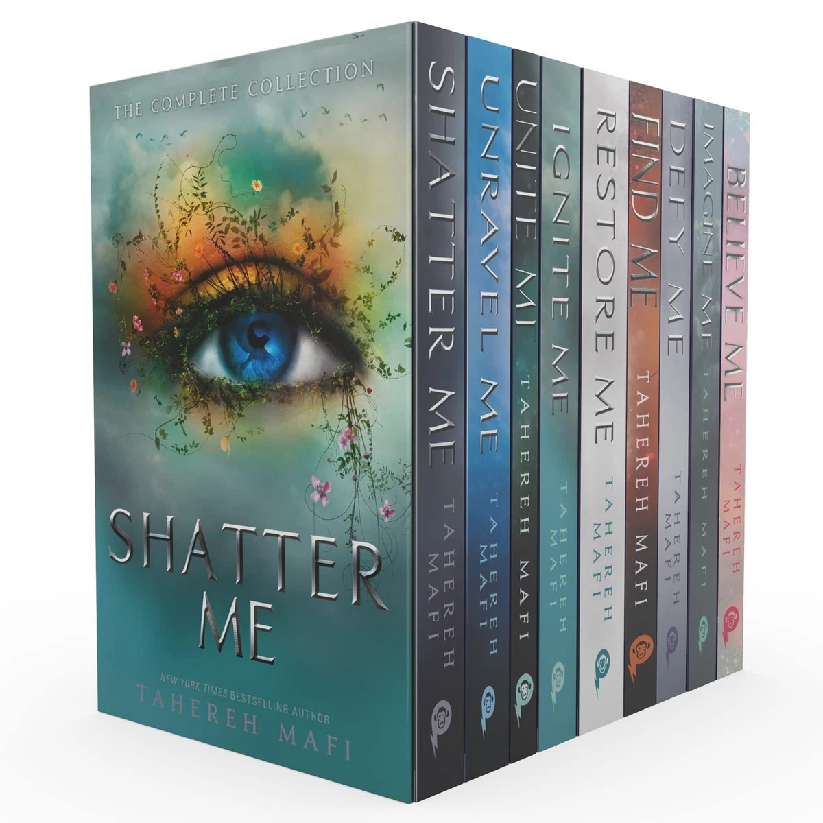 Shatter Me Series Covers