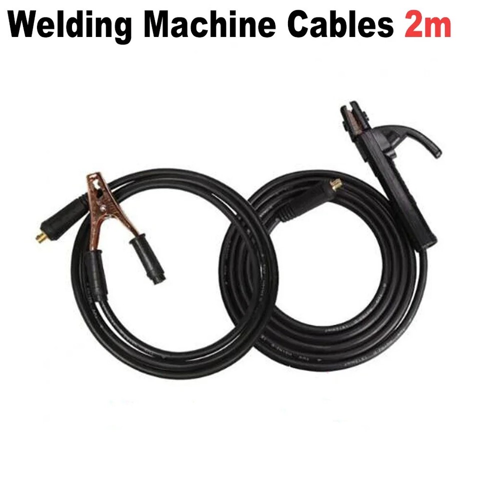 2m Cables For Welder Handle And Ground Cable Diameter 30mm Copper Hole ...