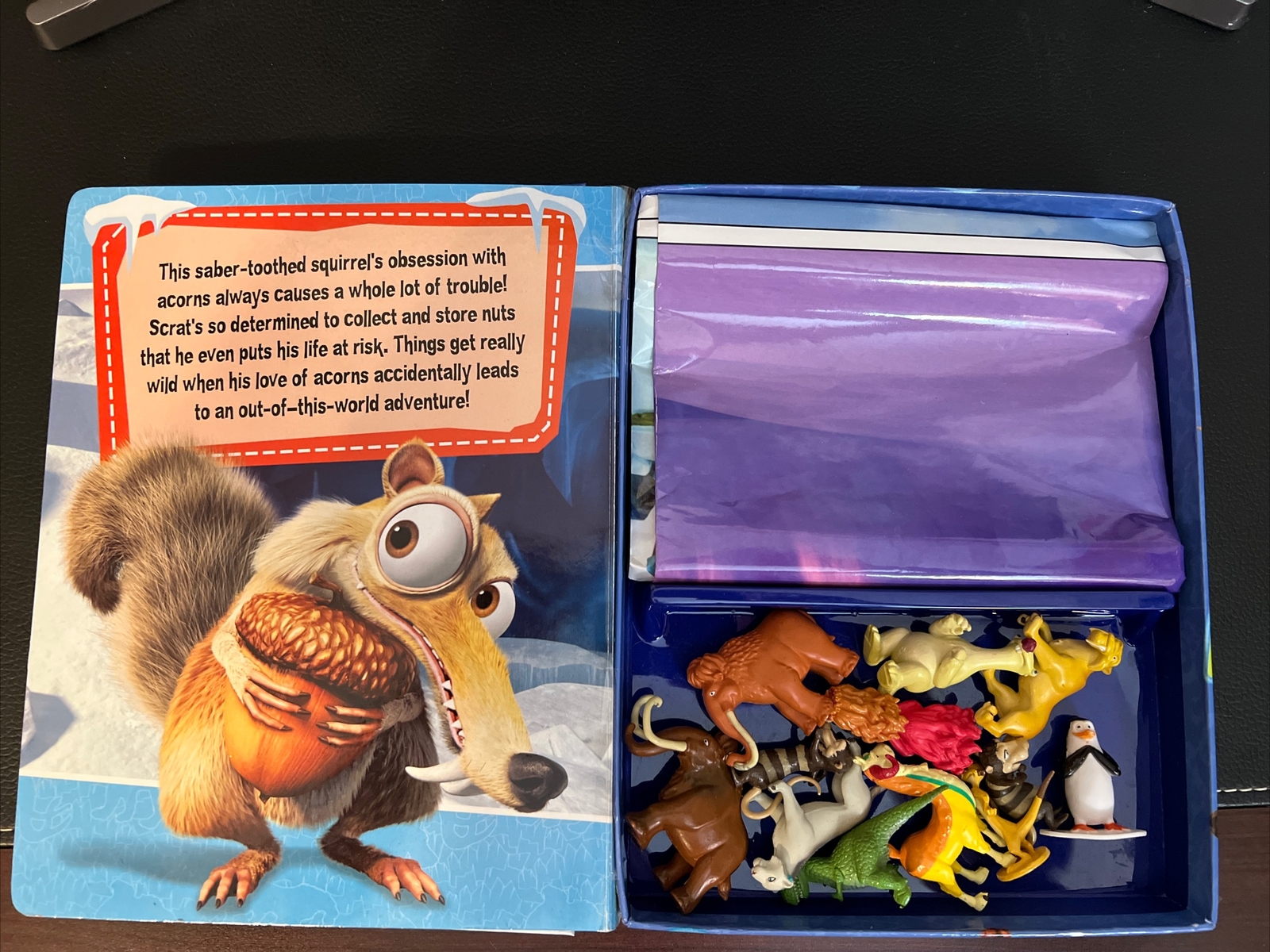 Ice Age My Busy Book 12 Character Figurines & Playmat for sale online ...