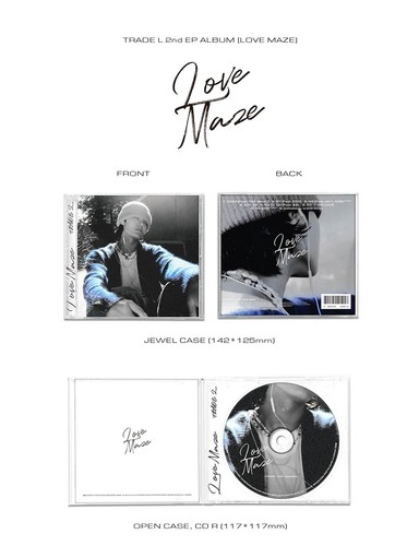TRADE L - EP Album [LOVE MAZE] CD DISC K-POP Hip hop Rapper Korean Man ...