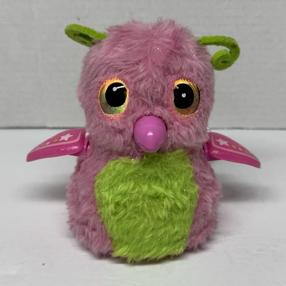 Hatchimals Hatchibabies 5" Interactive Pink & Green Chee Tree Bird ...
