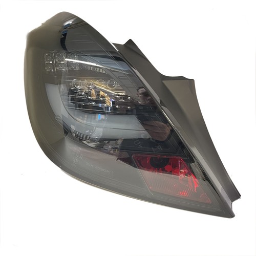 Back Rear Tail Lights Pair Set Clear Smoke Black For Vauxhall Corsa D 3 ...