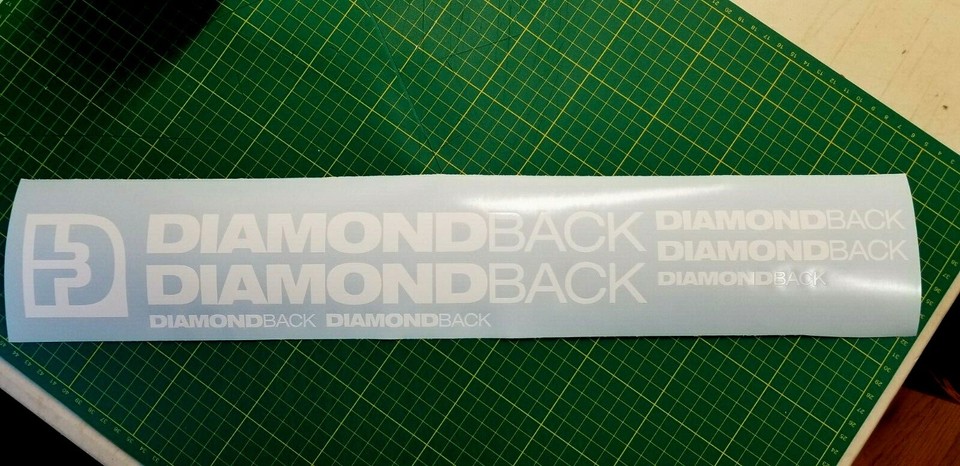Custom Diamondback bike Frame Decal Set. Pick Your Color. USA Seller ...
