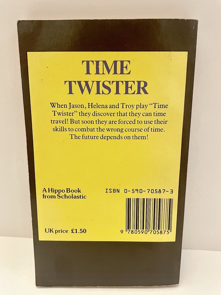 Time Twister by Ged Marbury Paperback Book Vintage - Used Good ...