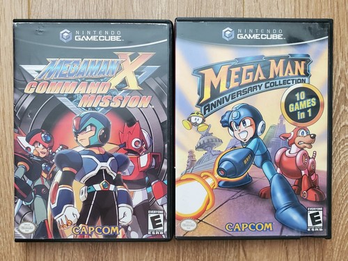 Nintendo GameCube Mega Man X Command Mission And Anniversary Collection ...