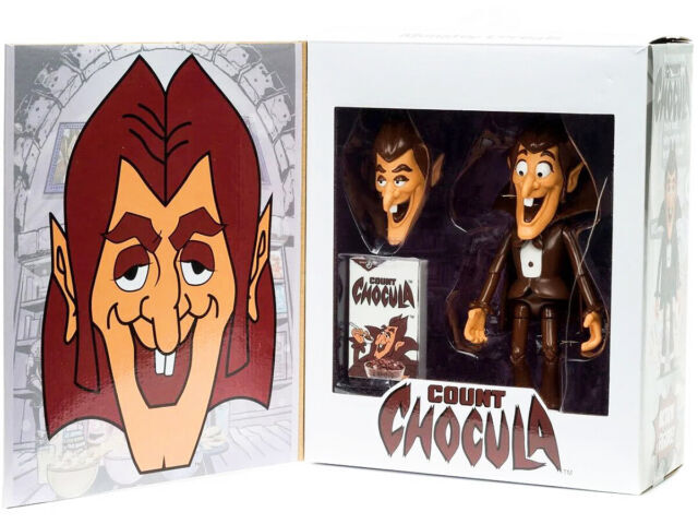 Jada Toys General Mills Count Chocula 6" Plastic Action Figure - Brown ...